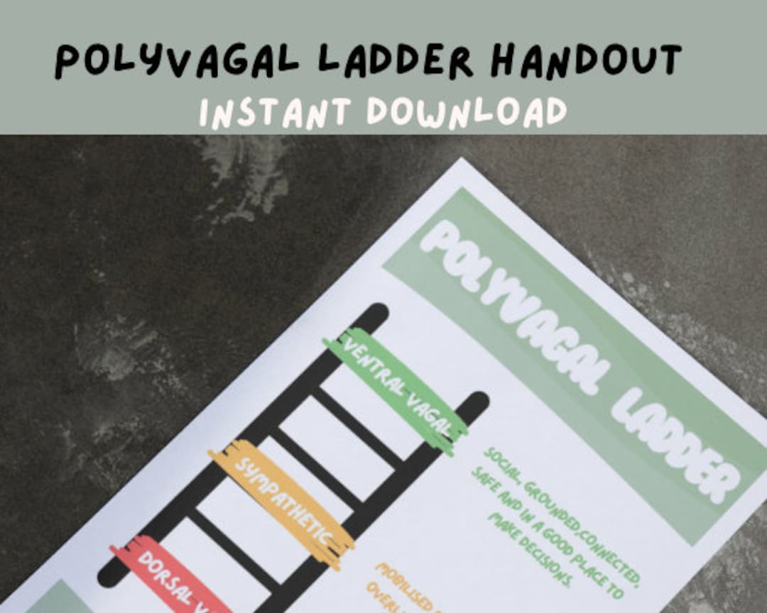 Polyvagal Ladder Handout - Etsy