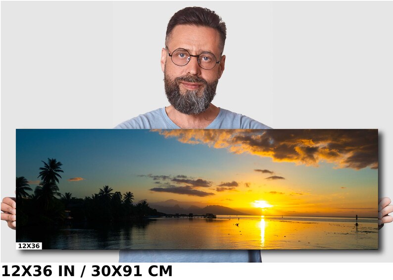 Tahiti Sunset, French Polynesia, Tahiti, Sunset - Etsy