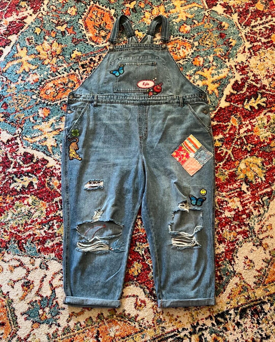 Custom Overalls - Etsy