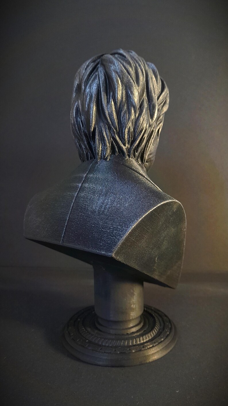 John Wick Keanu Reeves 3D Printed Decorative Bust Hand Painted Movie ...