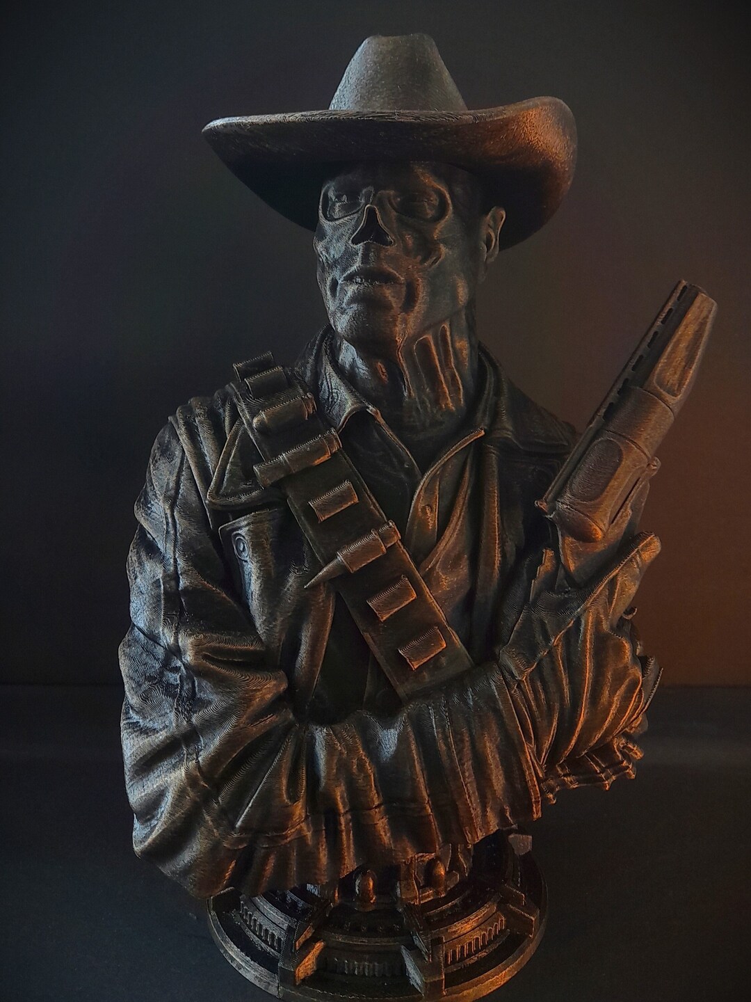 Ghoul Bust Handpainted Cooper Howard From Fallout TV Series Collectible ...