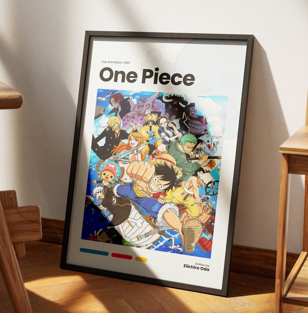 One Piece Poster 12x18 in One Piece Anime Gift - Etsy