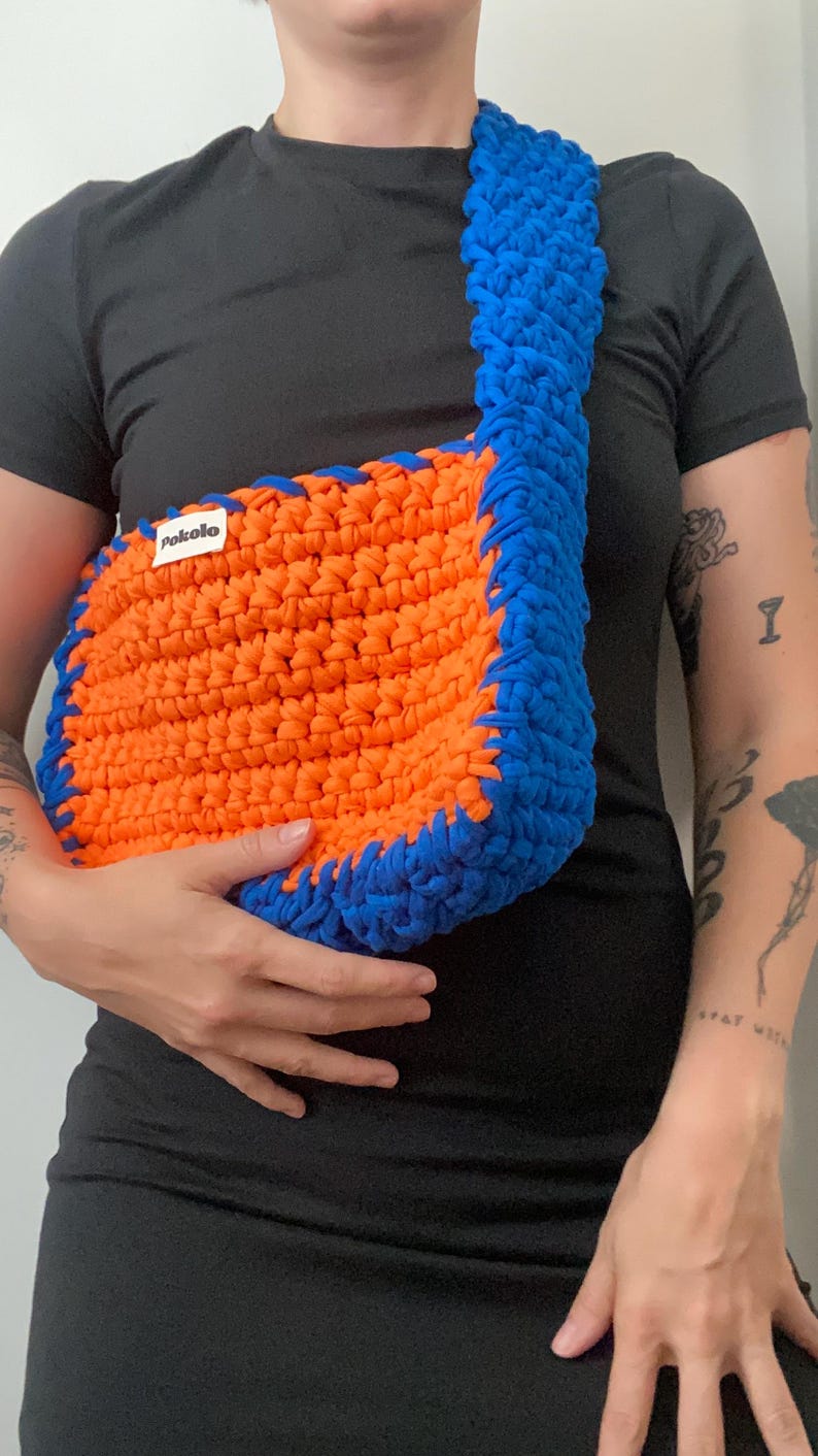 HANDMADE | Chunky Crochet Bag - Etsy