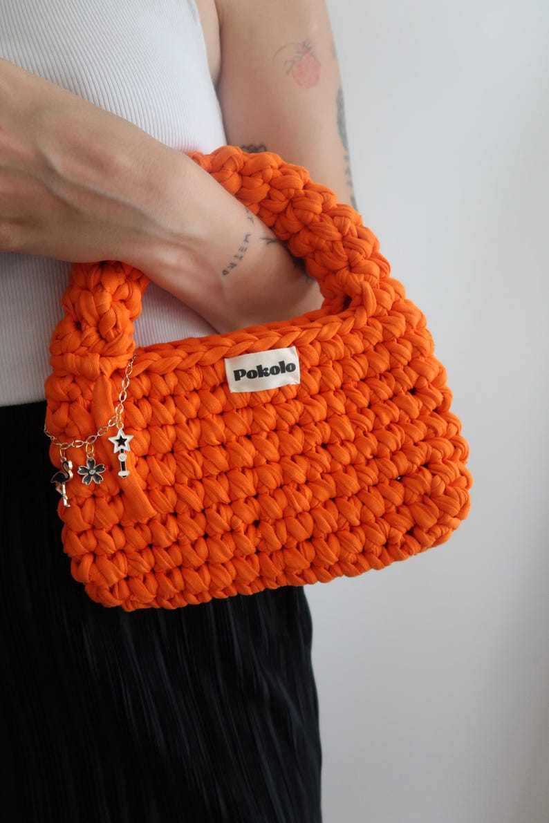HANDMADE | Chunky Crochet Bag - Etsy