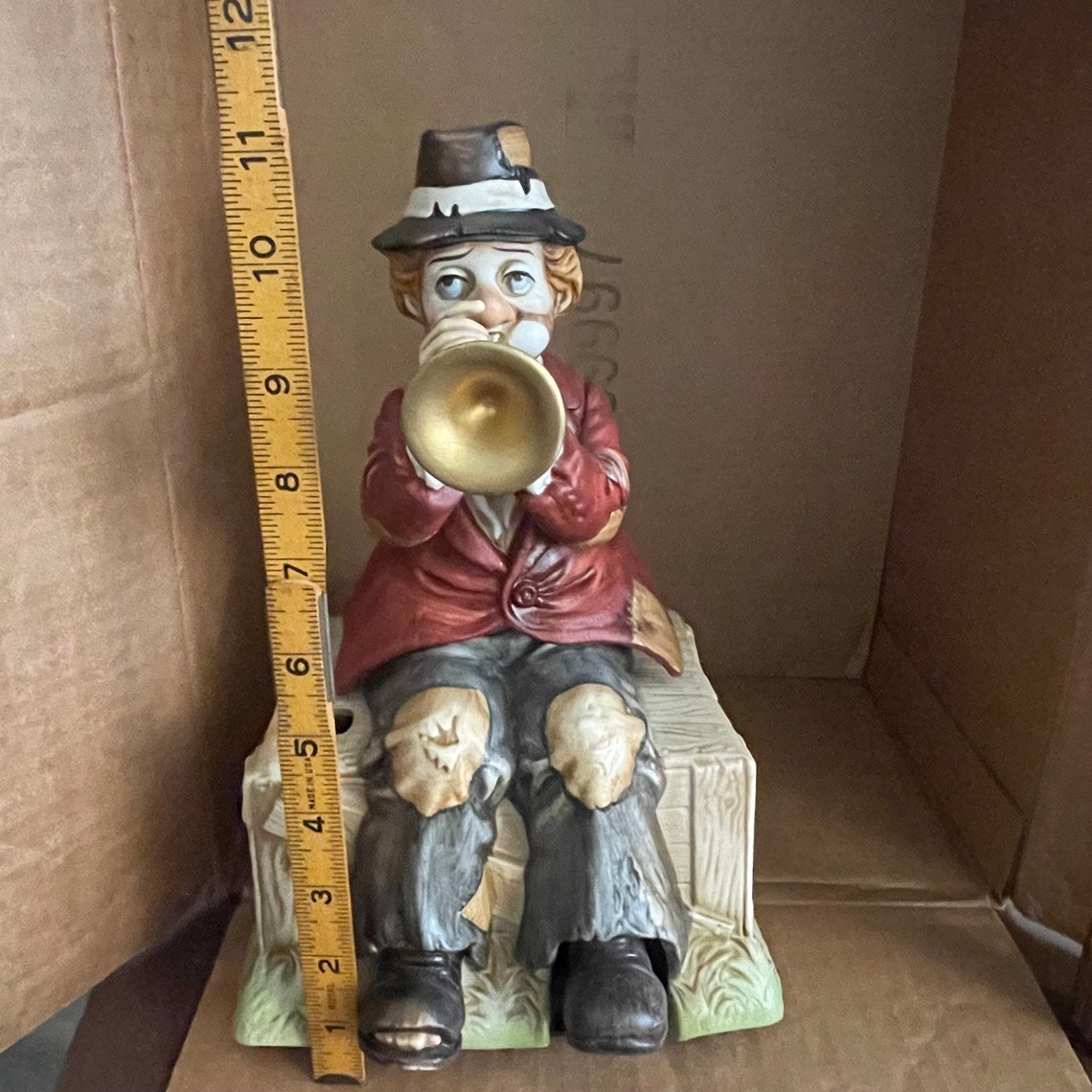 Vintage Waco Melody in Motion Willie the Trumpeter Hobo Clown - Etsy