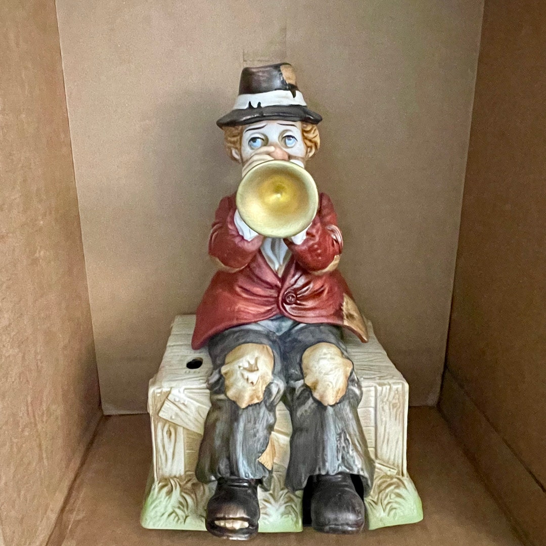 Vintage Waco Melody in Motion Willie the Trumpeter Hobo Clown - Etsy
