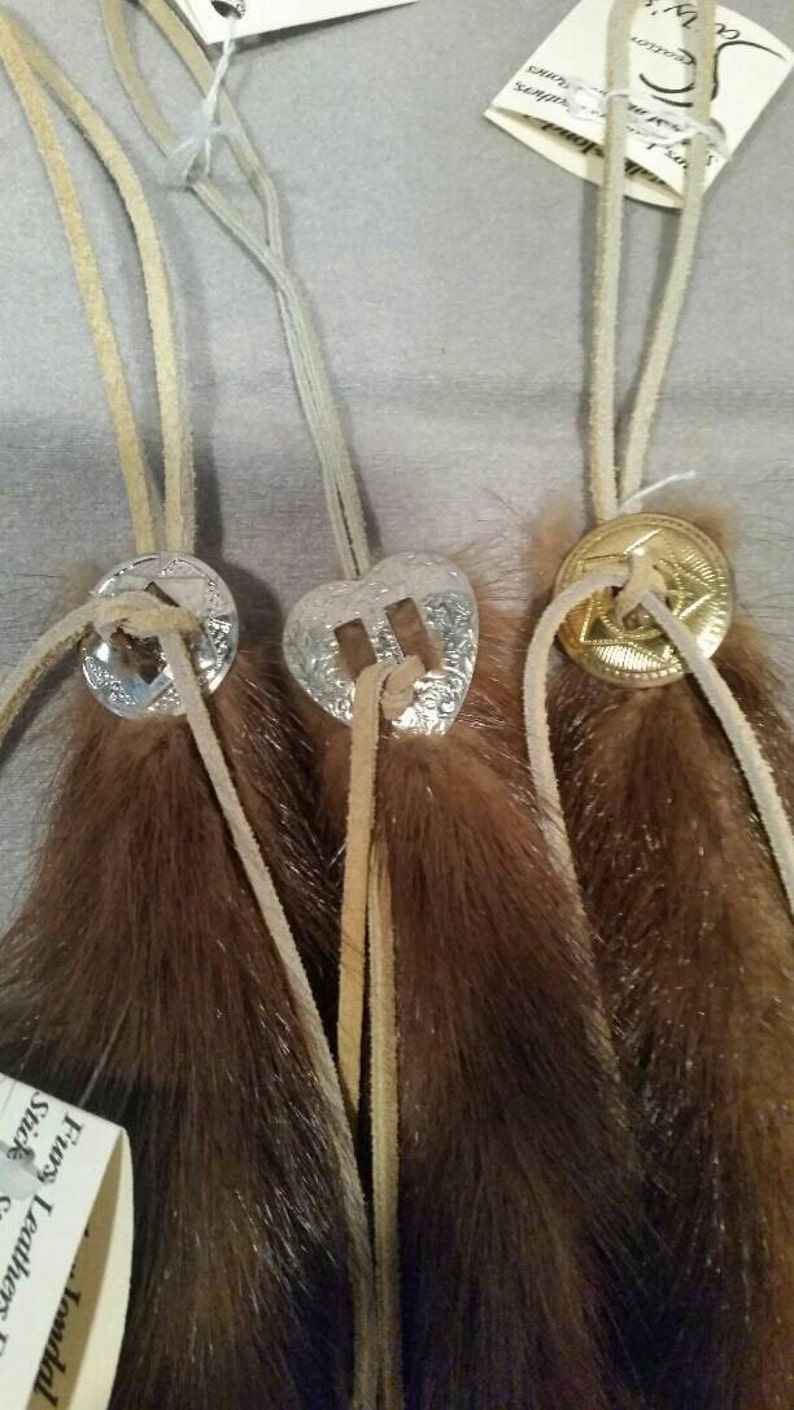 Real Genuine Mink Fur Tail Fancy Tail Key Ring Keychain - Etsy