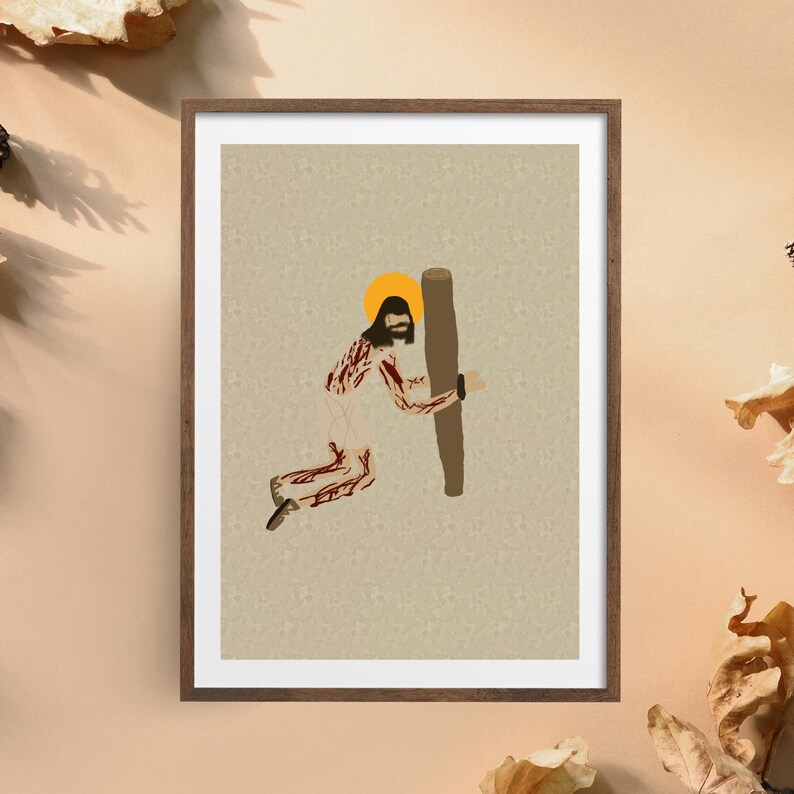 Jesus / Jesus Scourging at the Pillar / Downloadable Catholic Print ...