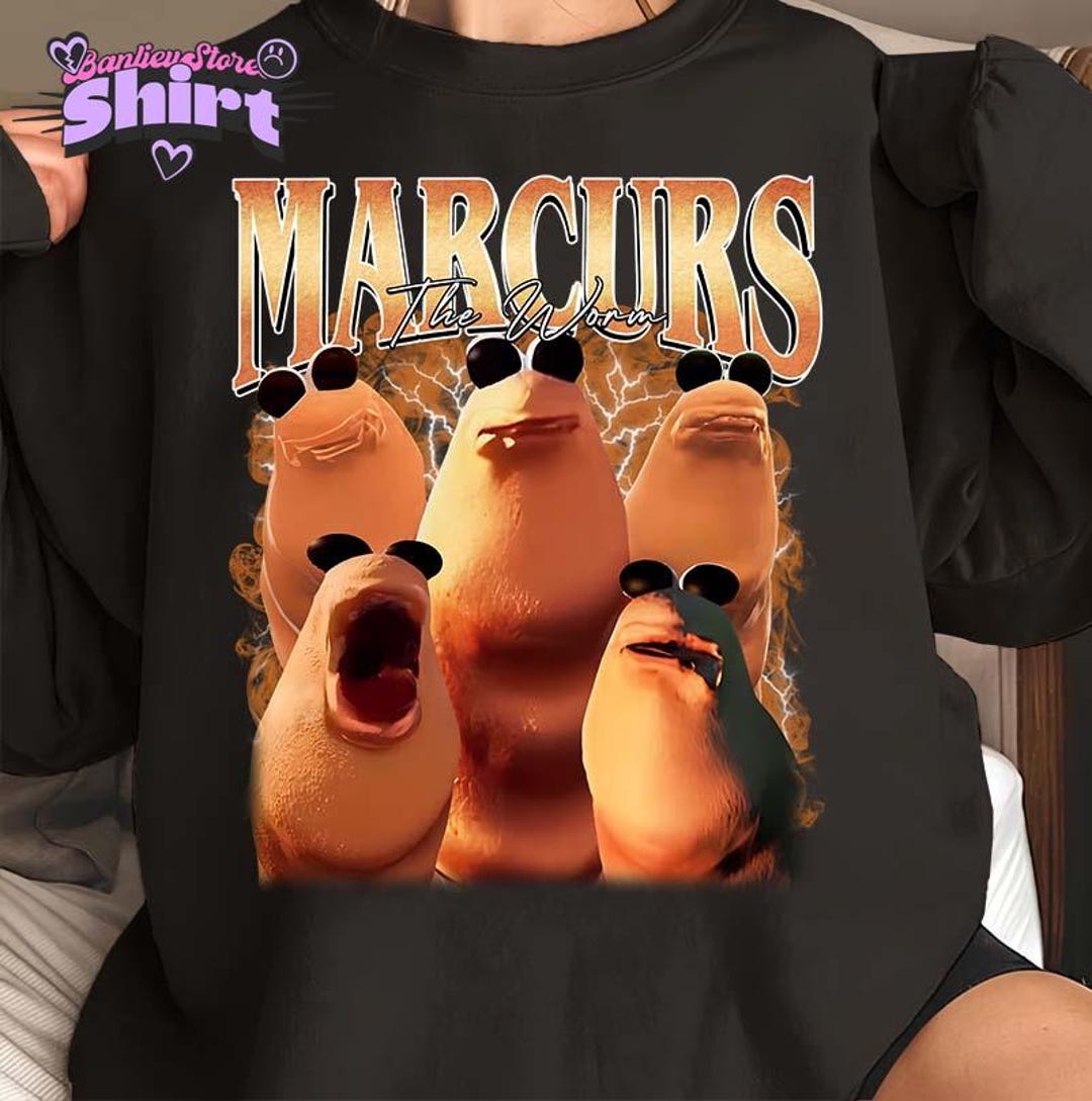 Marcus the Worm Bootleg Unisex T-shirt, Marcus the Worm Merch, Funny ...