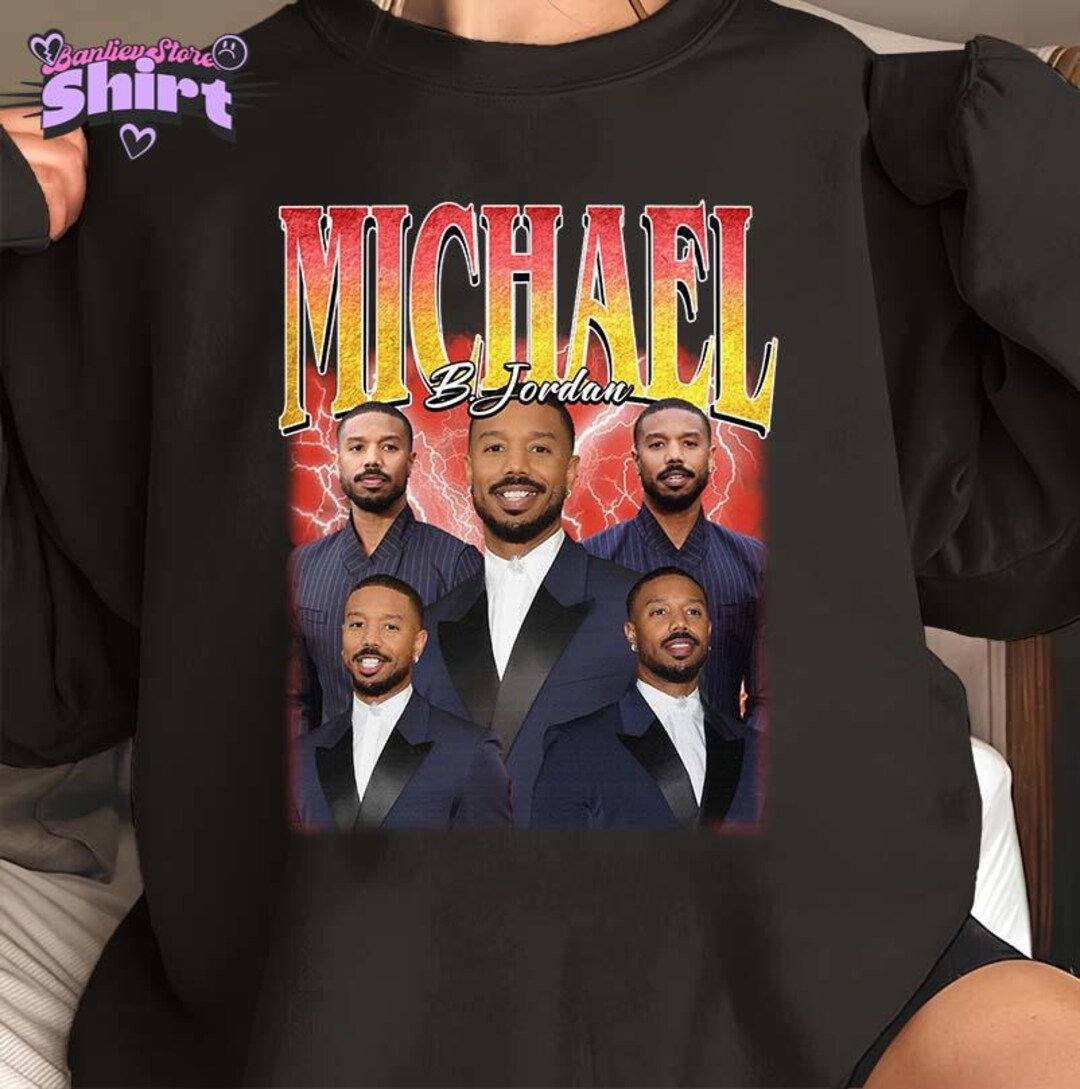 Michael B. Jordan Bootleg Vintage Unisex Shirt, Michael B Jordan T ...