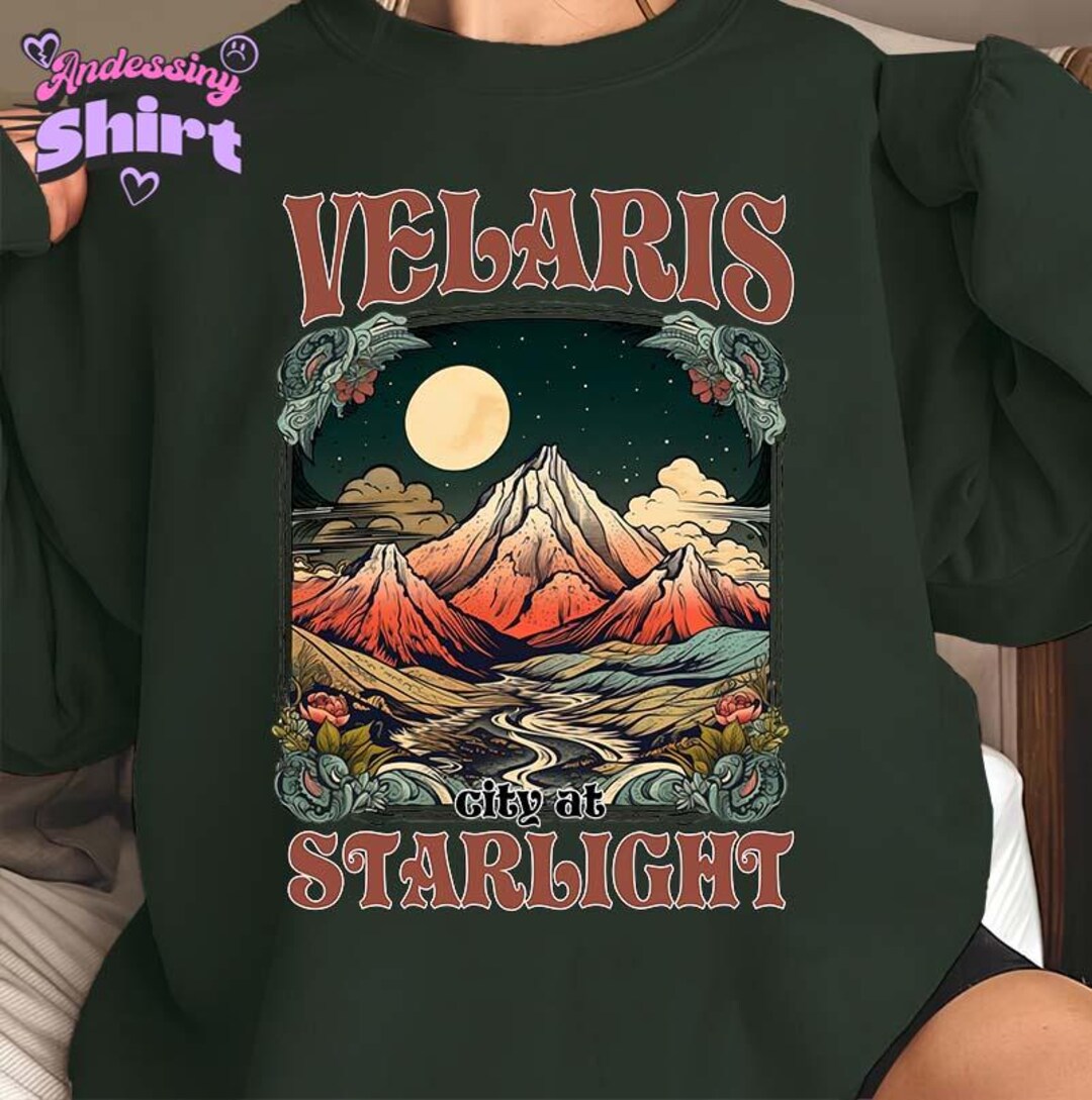City of Starlight Shirt, the Night Court Shirt,bookish Gift,court of ...