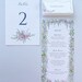 Menus - Bridgerton Inspired Luxury Wedding Stationery - Etsy