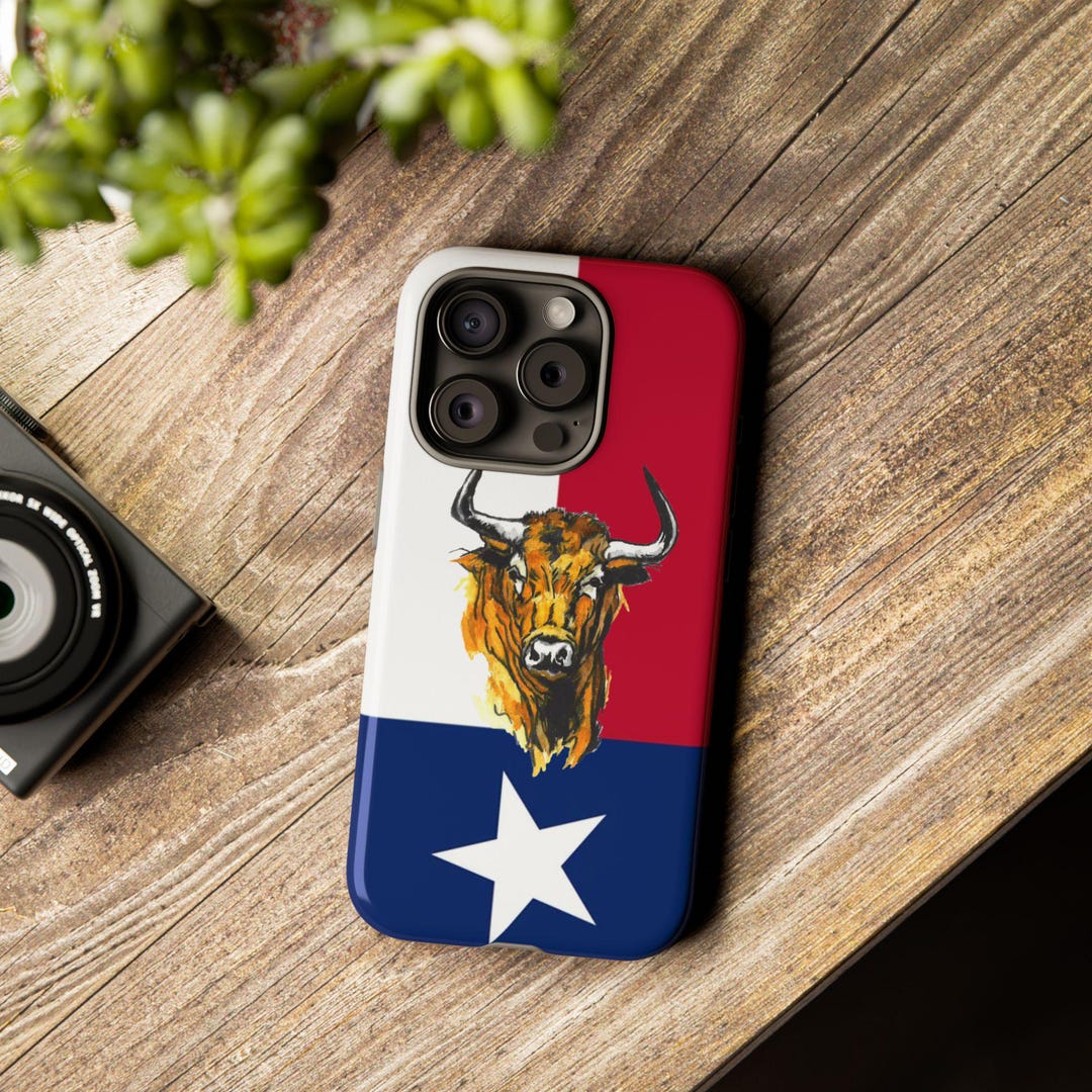 AH Mobile Phone Case & Bull/tough Cases/handmade Design/long Horns ...