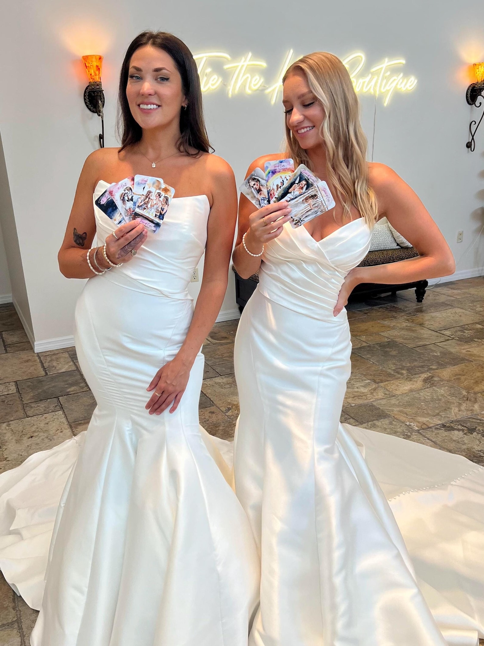 Tarot Party Cards, Wedding Tarot Deck, Bridal Party Games, Bridal ...