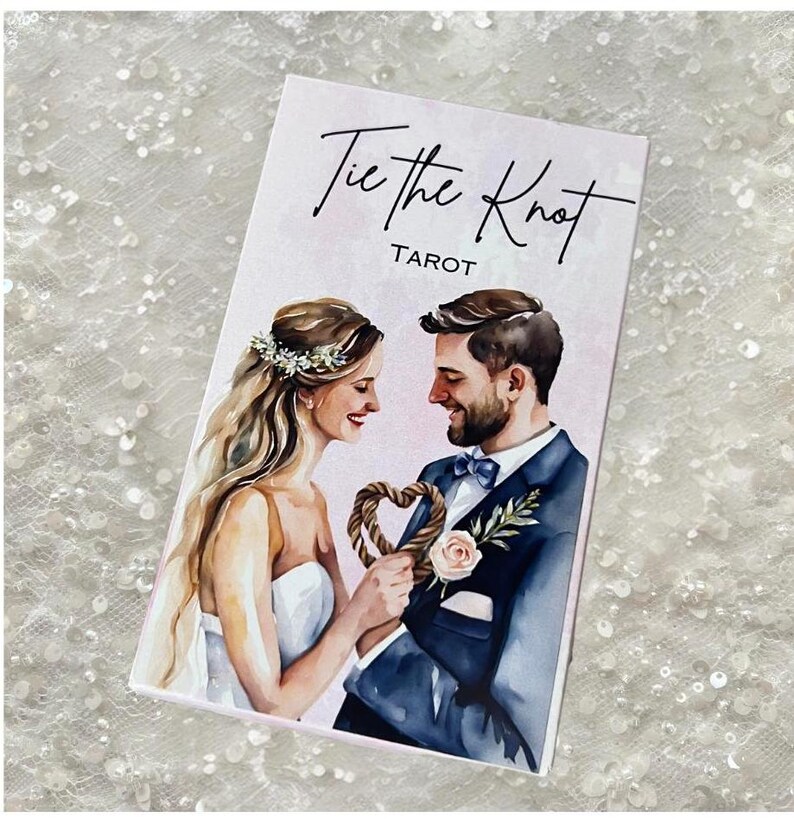 Tarot Party Cards, Wedding Tarot Deck, Bridal Party Games, Bridal ...