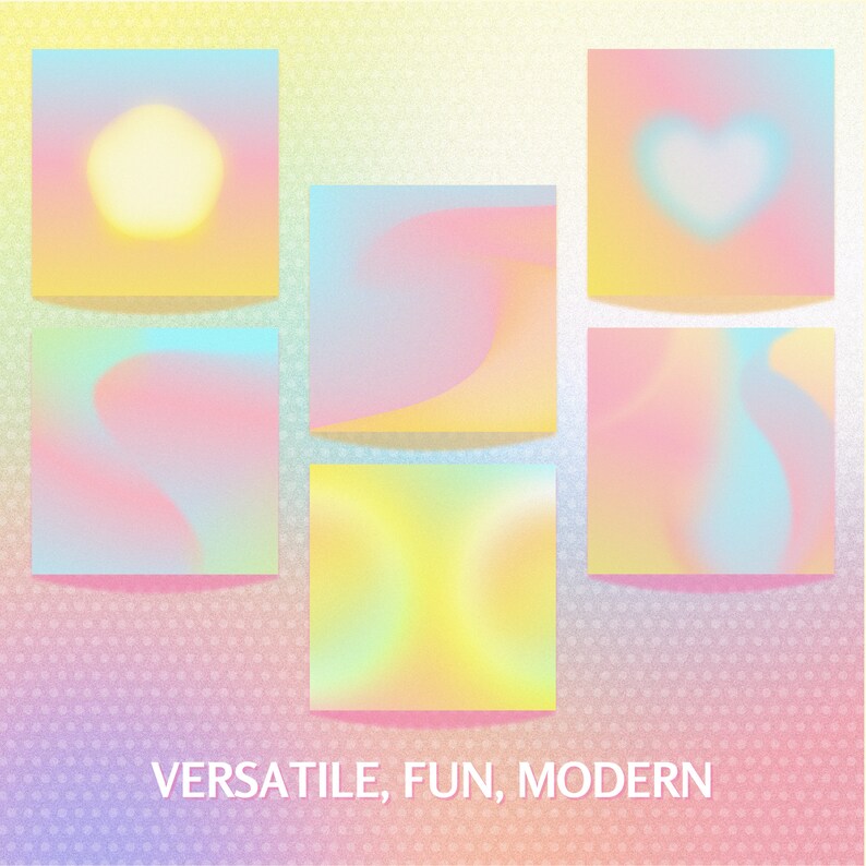 Grainy Gradient Background Images Pretty Pastels - Etsy