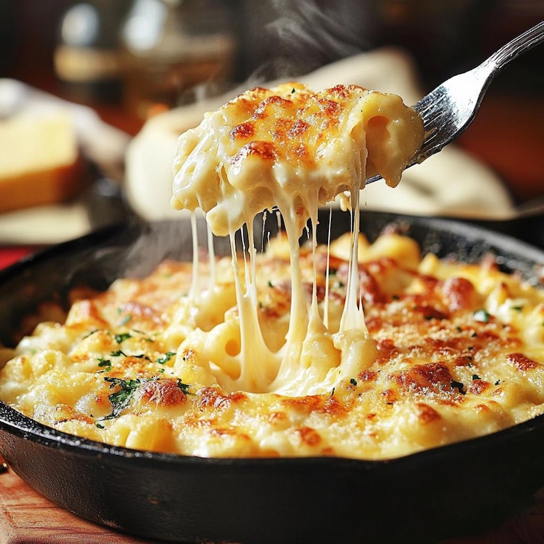 Ultimate Creamy Baked Mac and Cheese Recipe | Comfort Food PDF | Easy ...