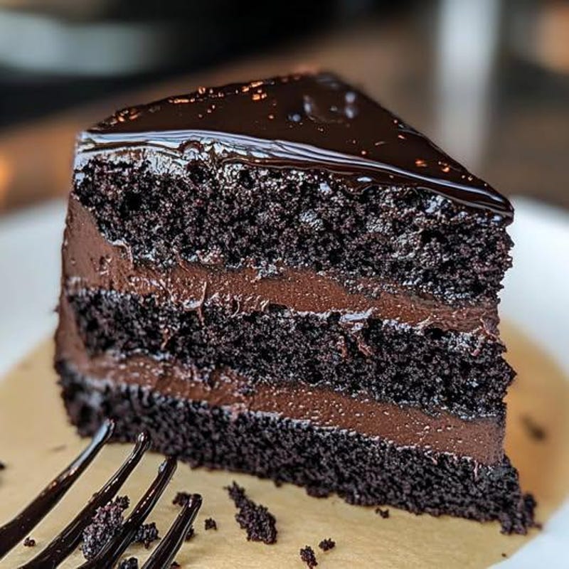 Chocolate Fudge Cake Recipe - Etsy