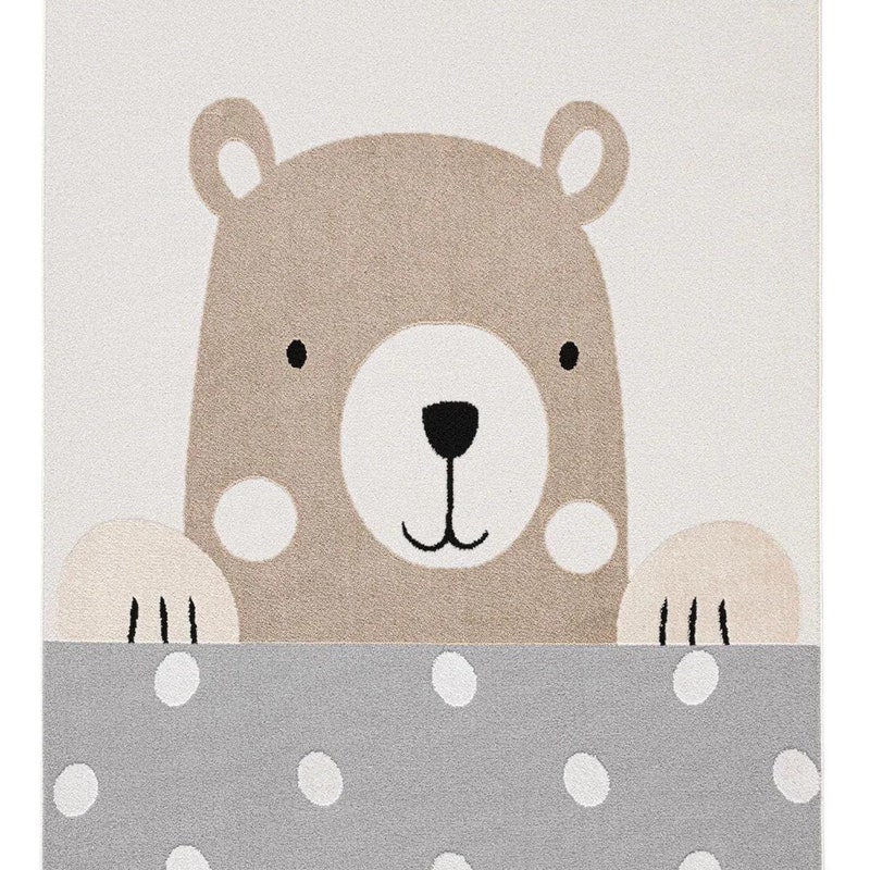 Nursery Bear Rug - Etsy