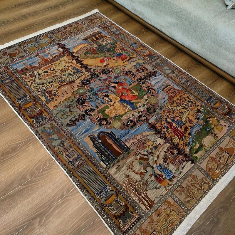 Tapestry Rug - Etsy