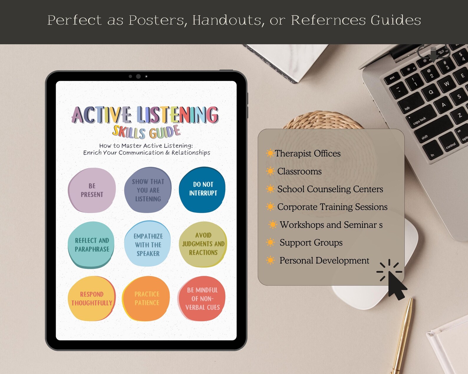Active Listening Poster, Active Listening Skills, How to Be an Active ...