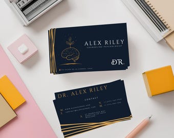 Counseling Psychology Business Card - Etsy