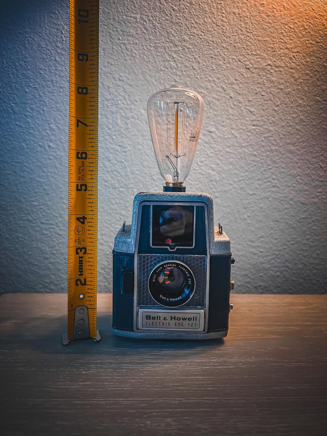 Ambient Camera Light. Upcycled Artwork. Gift for Photographer. Made in ...