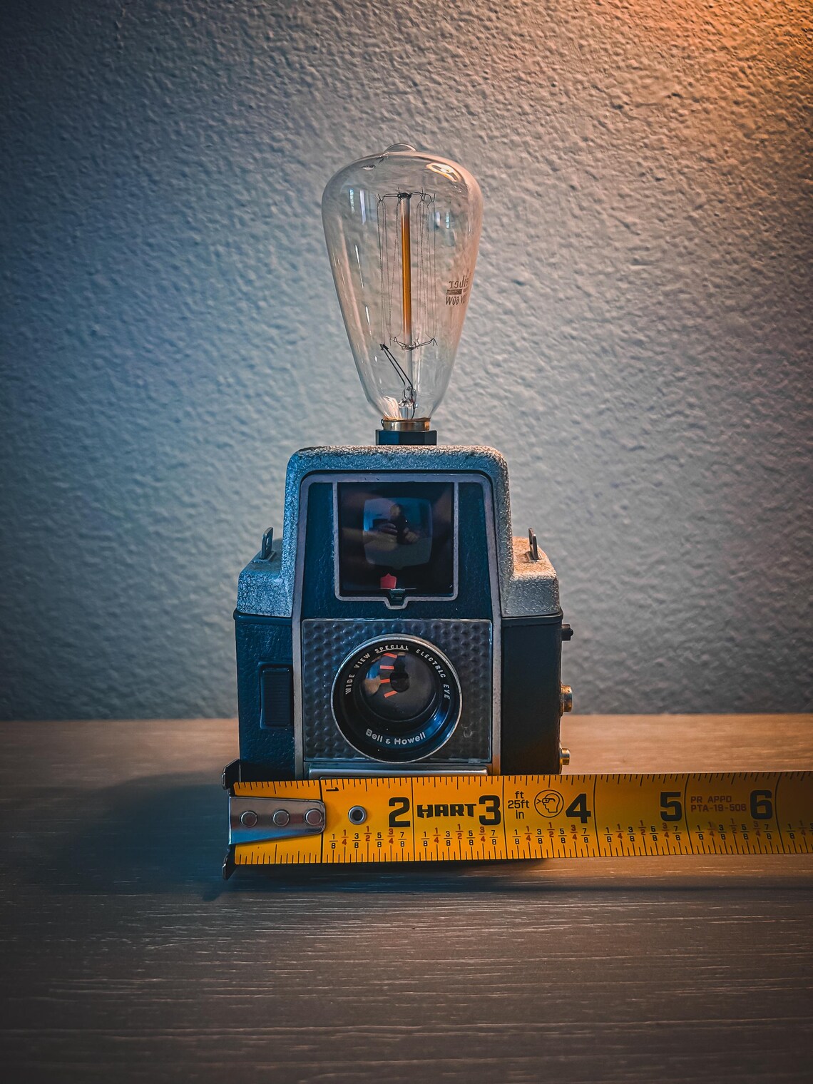 Ambient Camera Light. Upcycled Artwork. Gift for Photographer. Made in ...