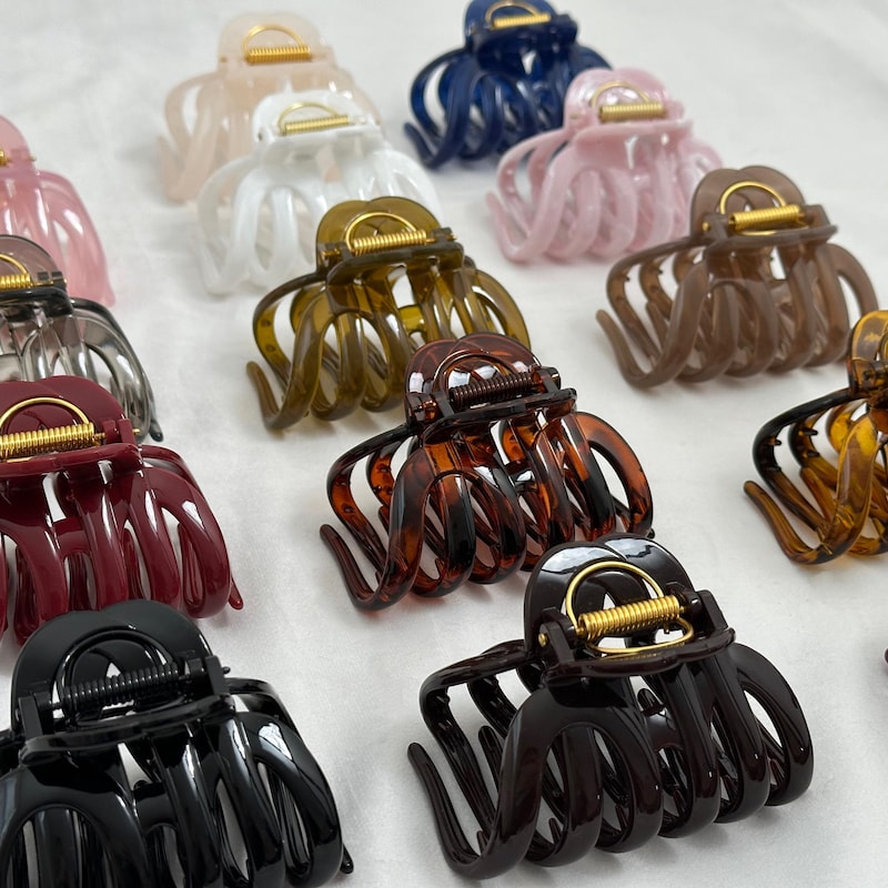 Barrette Style Hair Grips - Etsy