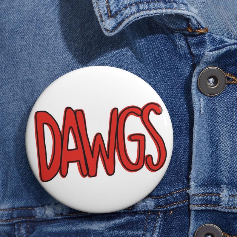 DAWGS UGA Game Day Pin - Etsy
