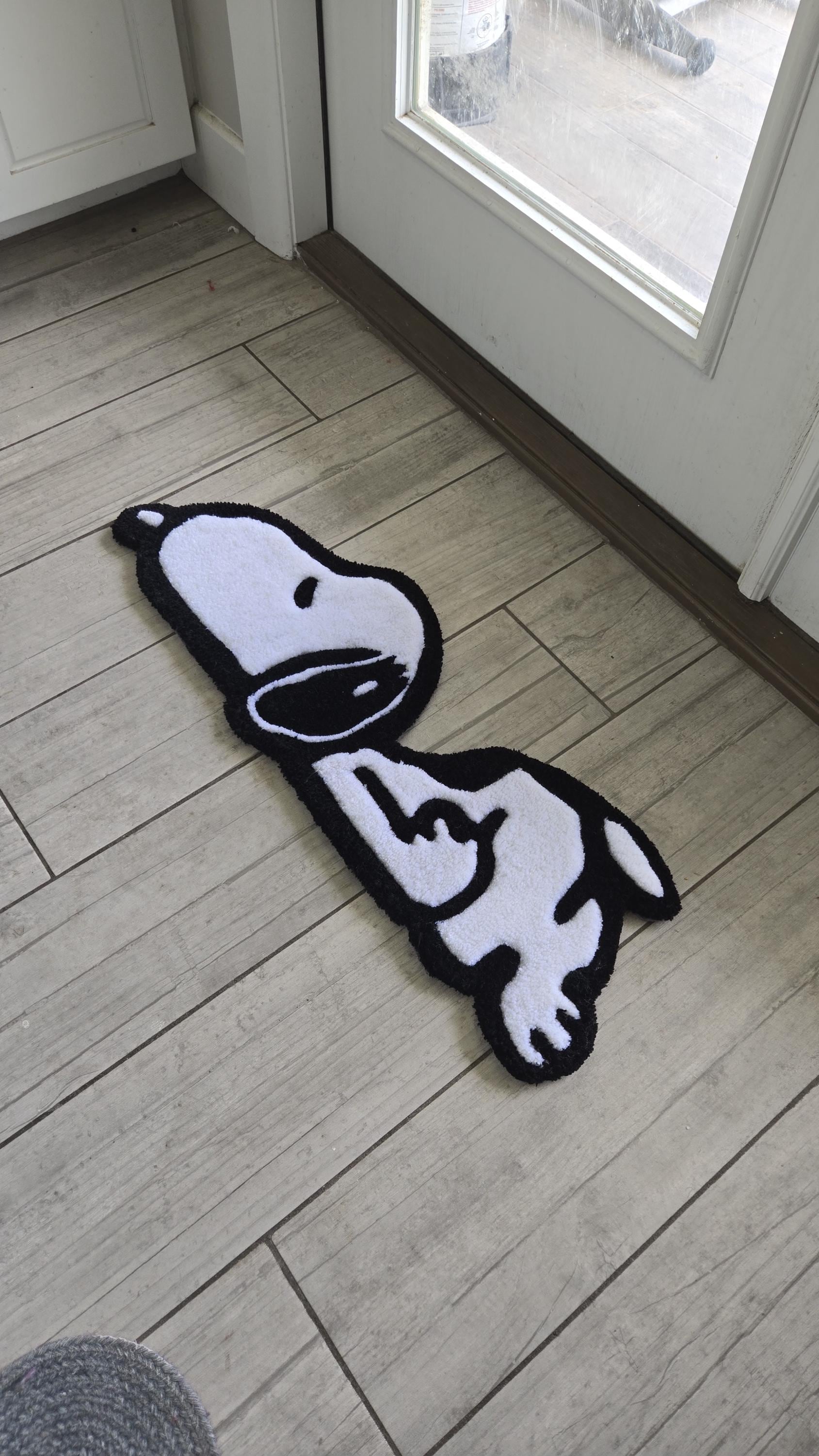 Custom Snoopy Rug - Etsy