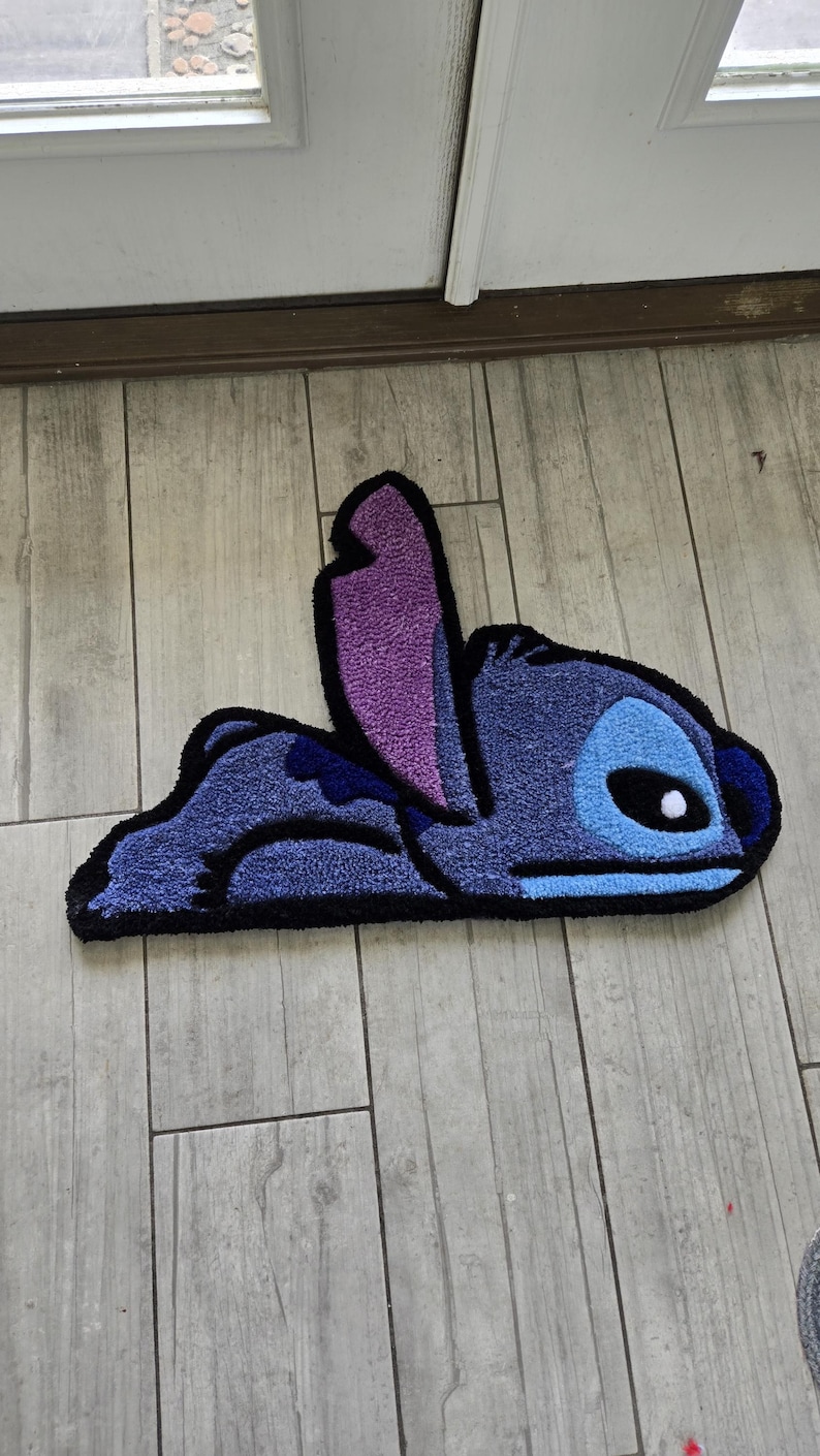 Custom Lilo and Stitch Tufted Rug - Etsy