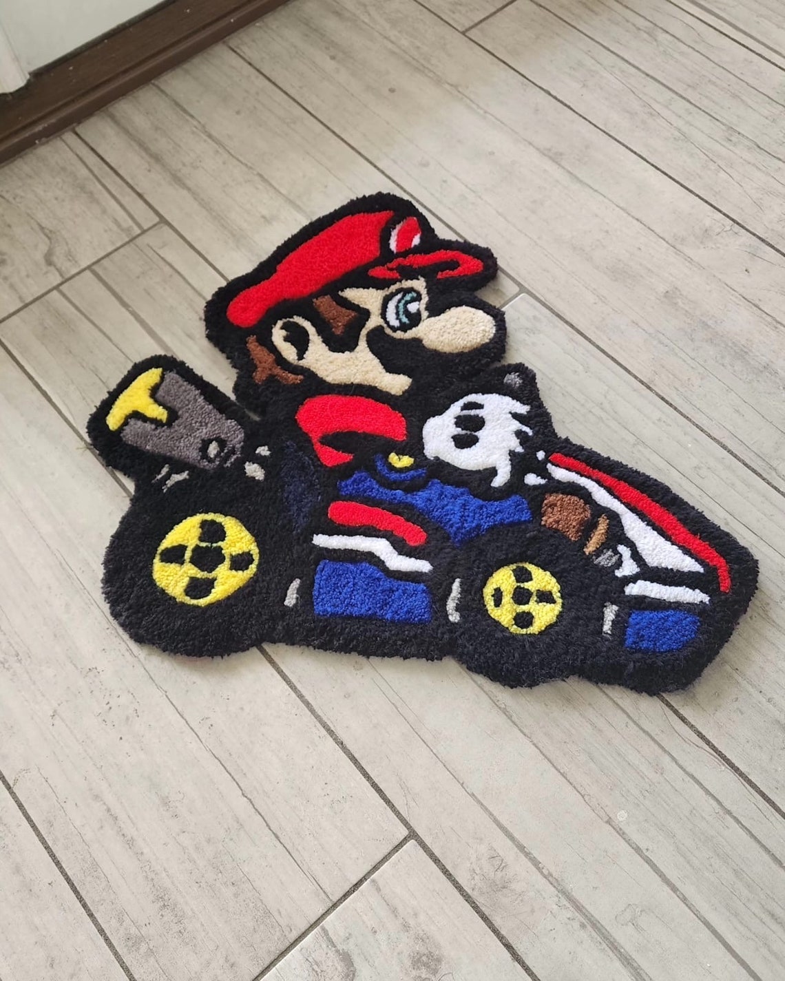 Custom Mario Kart Rug - Etsy