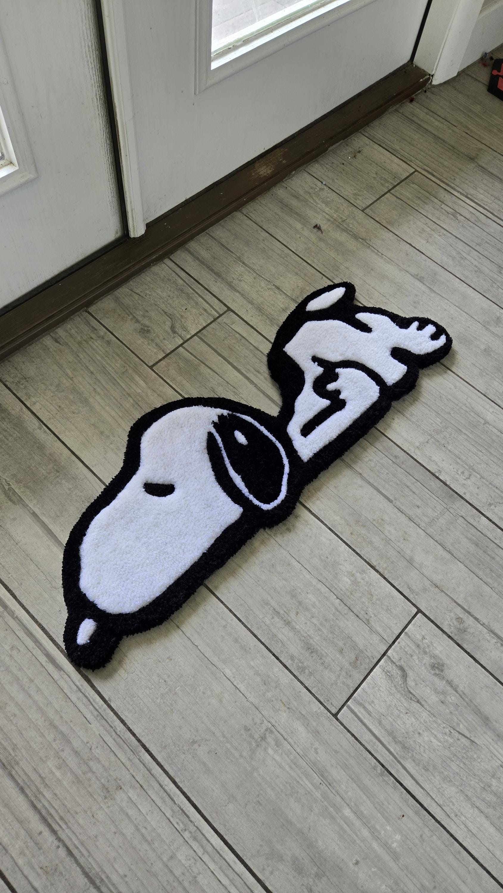 Custom Snoopy Rug - Etsy