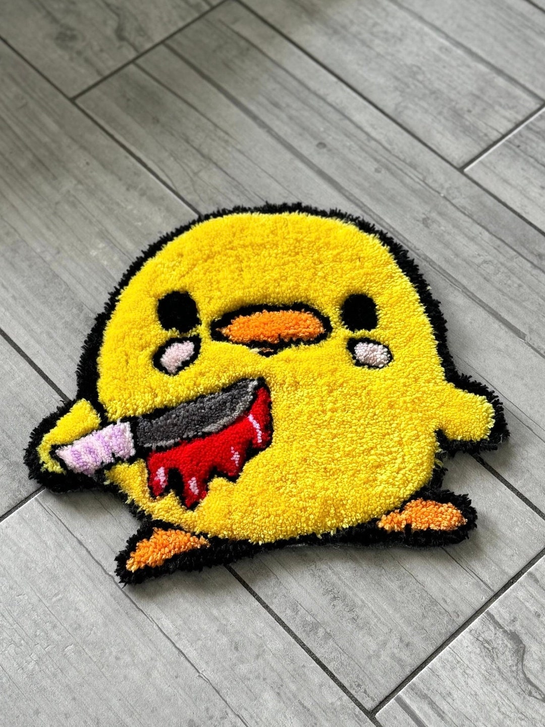 Custom Murder Duck Rug - Etsy