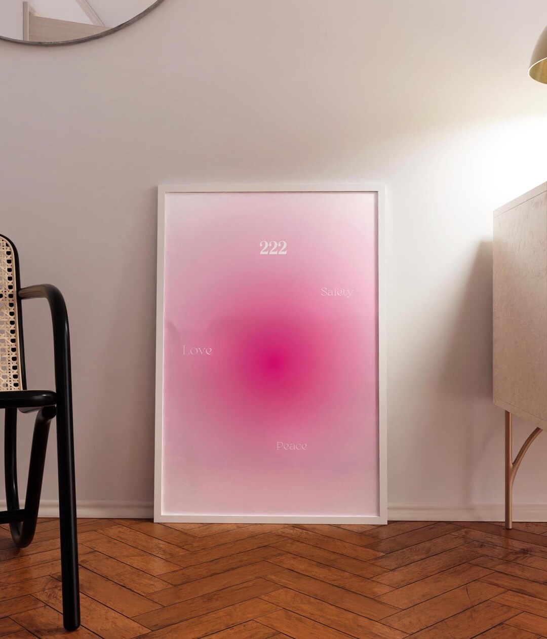 Angel Number 222 Printable Art, Manifestation Number,spiritual Print ...