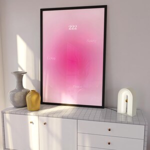 Angel Number 222 Printable Art, Manifestation Number, Spiritual Print ...