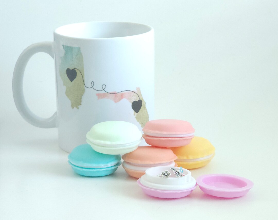 Macaron Storage Container Small Cookie Case Ring Box Pill Box Small ...