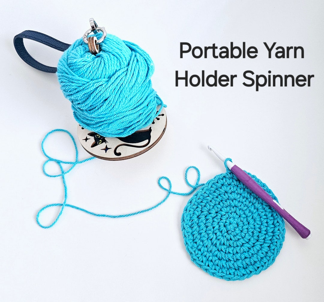 Portable Yarn Holder Spinning Wrist Hanger for Yarn Storage Holder ...