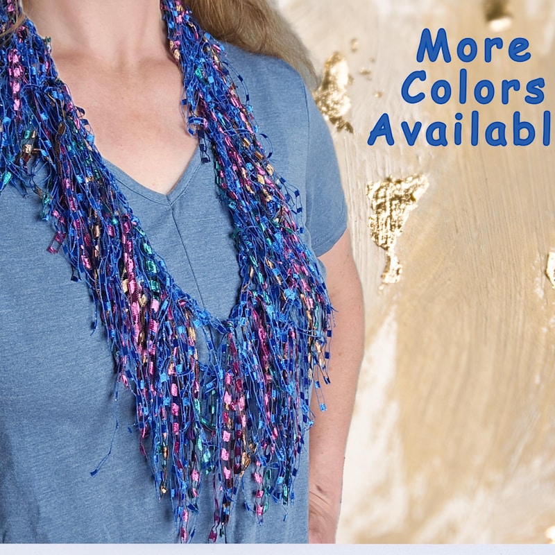 Ladder Yarn Scarf Pattern - Etsy