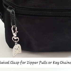 Dog Breeds Keychain Zipper Pull Stitch Marker Charm 49 Different Dog ...