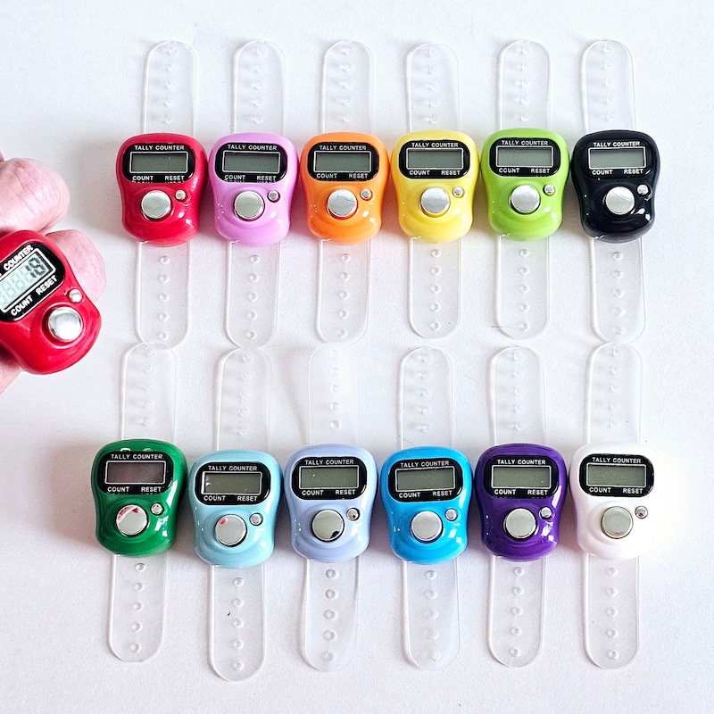 Knitting Row Count Ring - Etsy