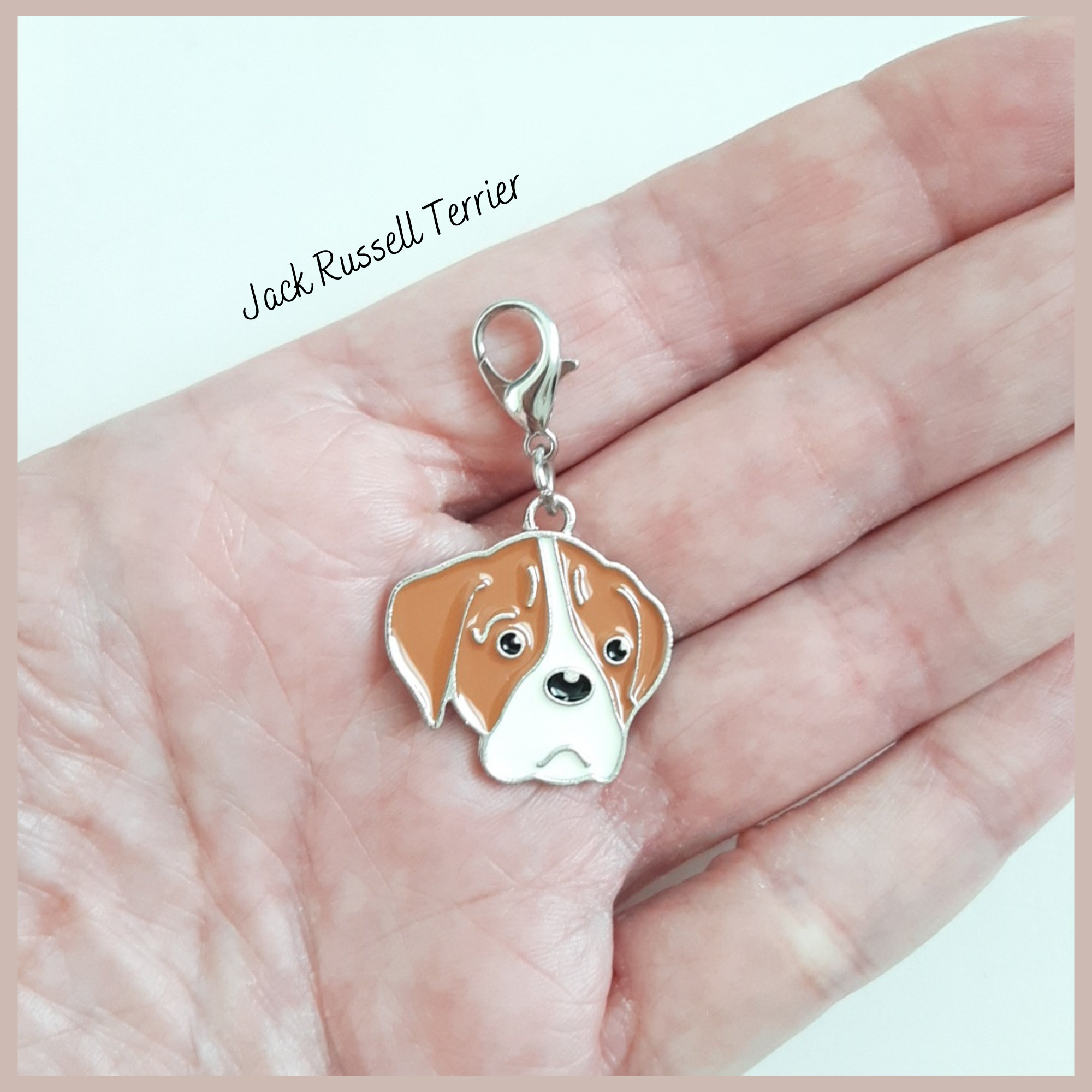 Dog Breeds Keychain Zipper Pull Stitch Marker Charm 49 Different Dog ...