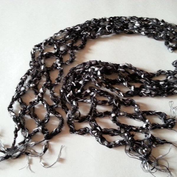 Ladder Yarn Scarf Pattern - Etsy