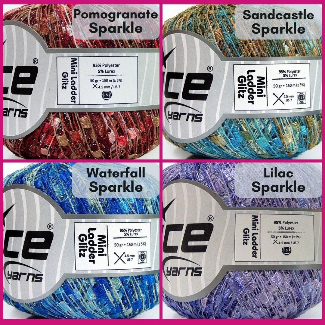 Trellis Ladder Yarn Mini 32 Colors YOU CHOOSE for Knitting & - Etsy