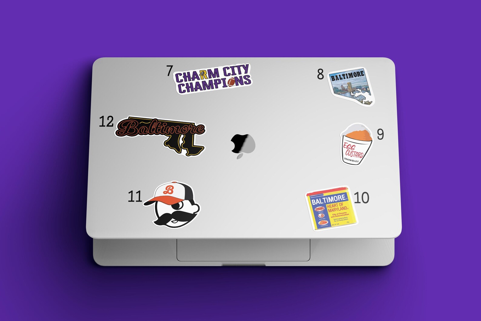 Baltimore - Charm City Stickers - Etsy