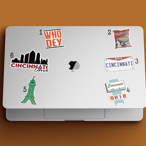 Cincinnati - Queen City Stickers - Etsy