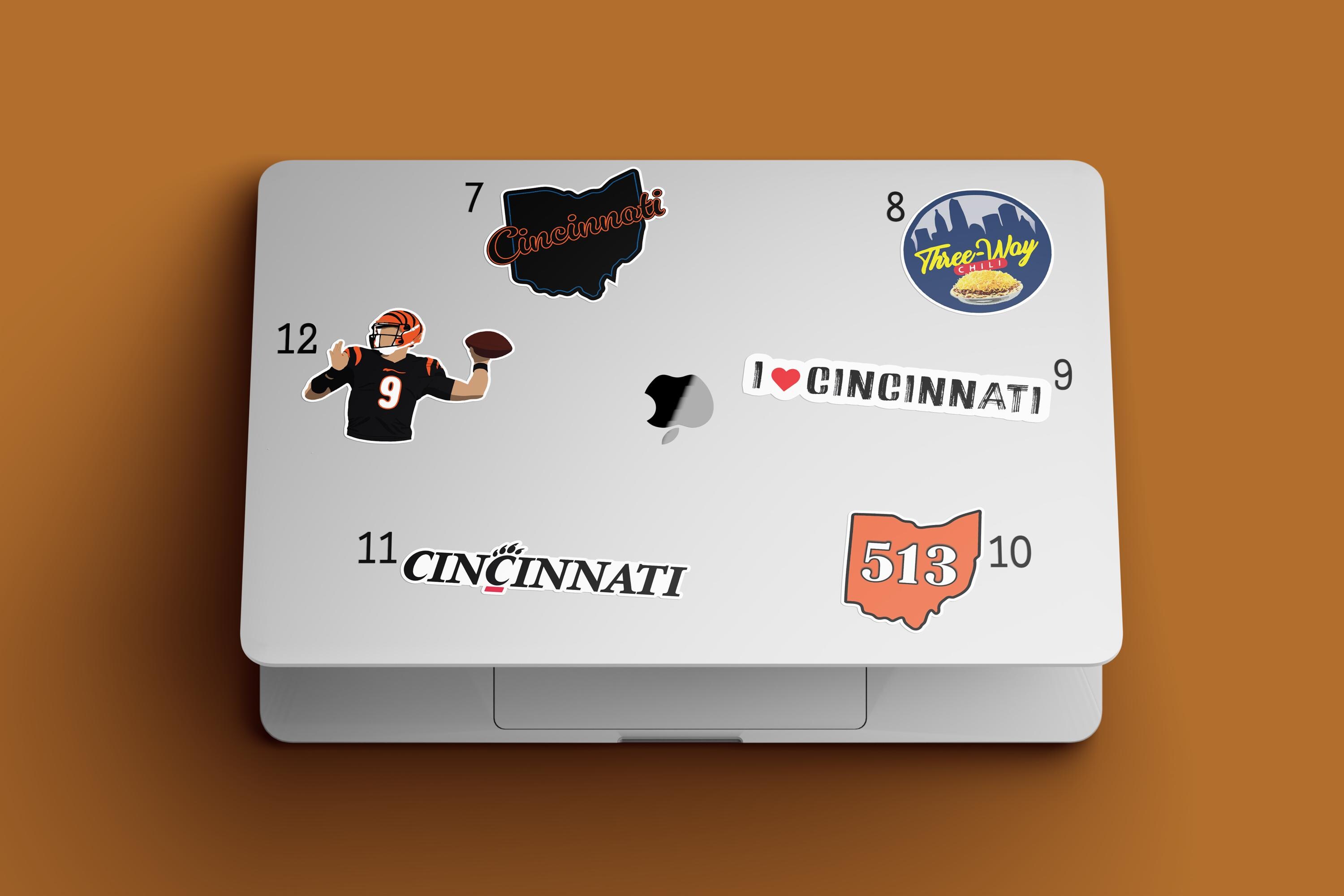 Cincinnati - Queen City Stickers - Etsy