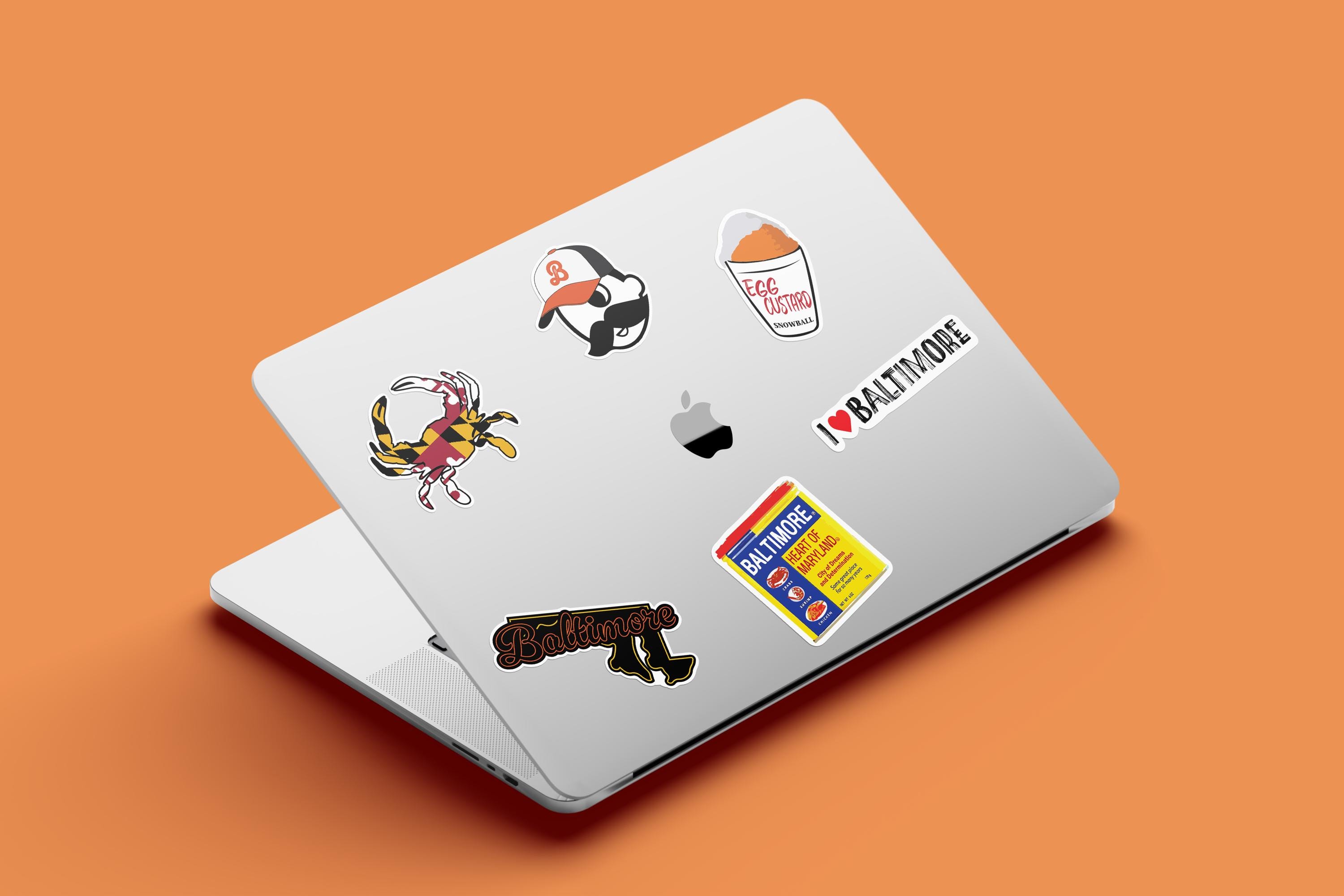 Baltimore - Charm City Stickers - Etsy