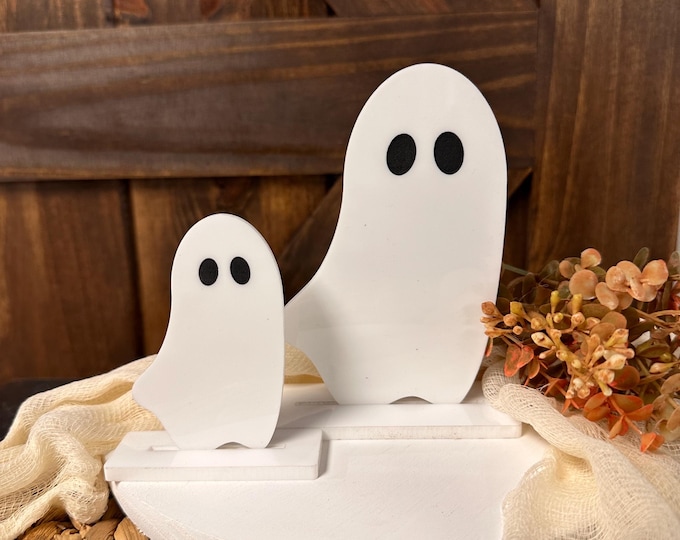 Ghost Tabletop Decorations, Ghost Decorations, Ghost Decor, Halloween ...